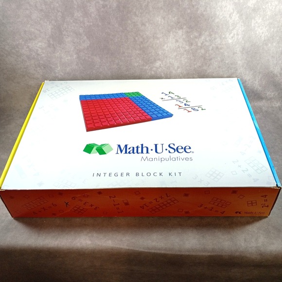 Math U See | Toys | Math U See Manipulatives Integer Block Kit Complete ...